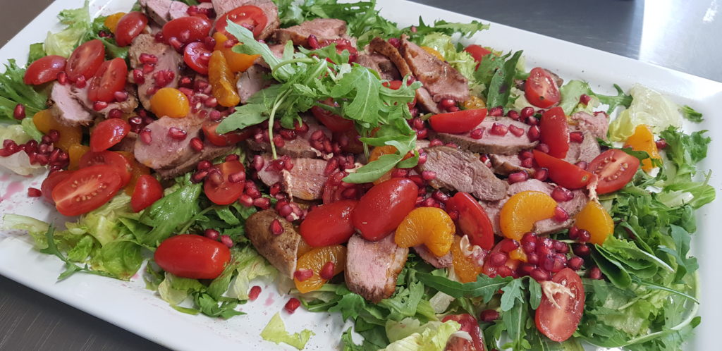 Foodproff - catering menüü